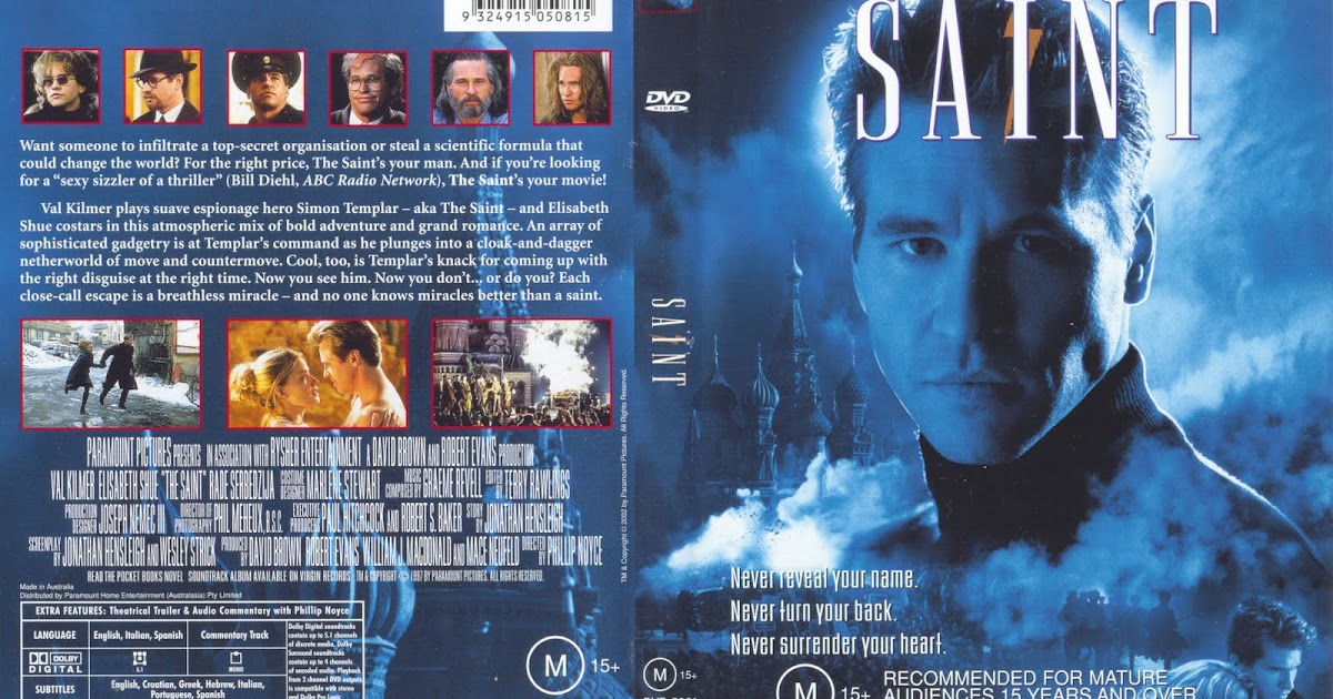 DVD Lables: The Saint